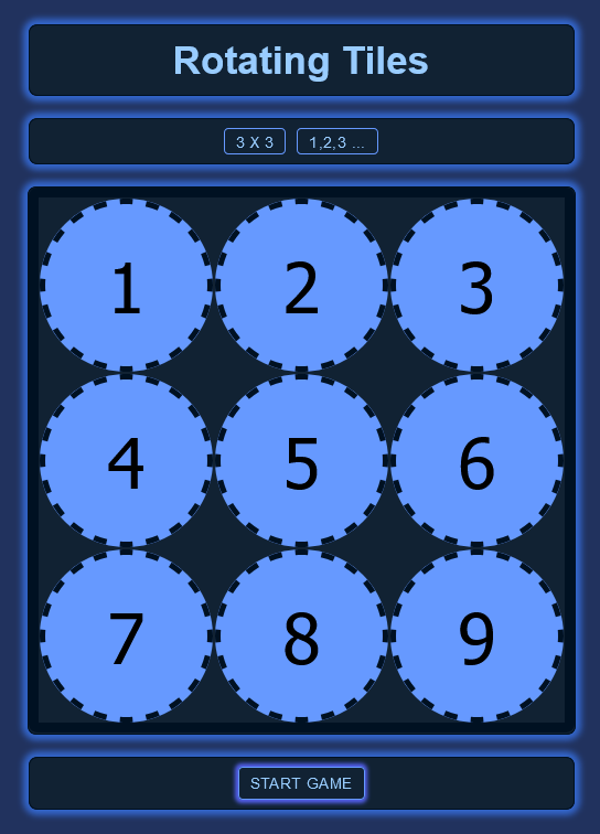 RepulsiveCoder - Game - Rotating Tiles